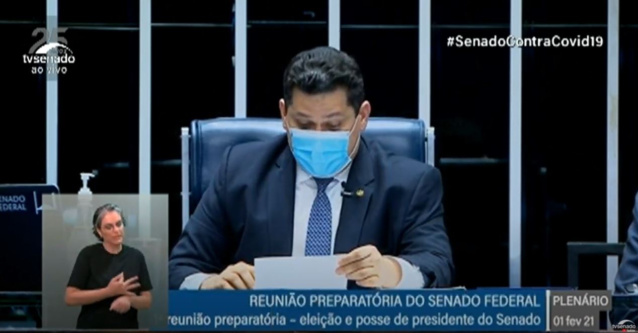 Em balanço de sua gestão, Alcolumbre diz foi o presidente da ...